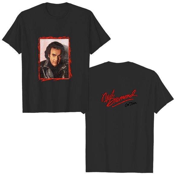 dahimes26 | Tops | Neil Diamond Tshirt Neil Diamond On Tour 2 Sided ...